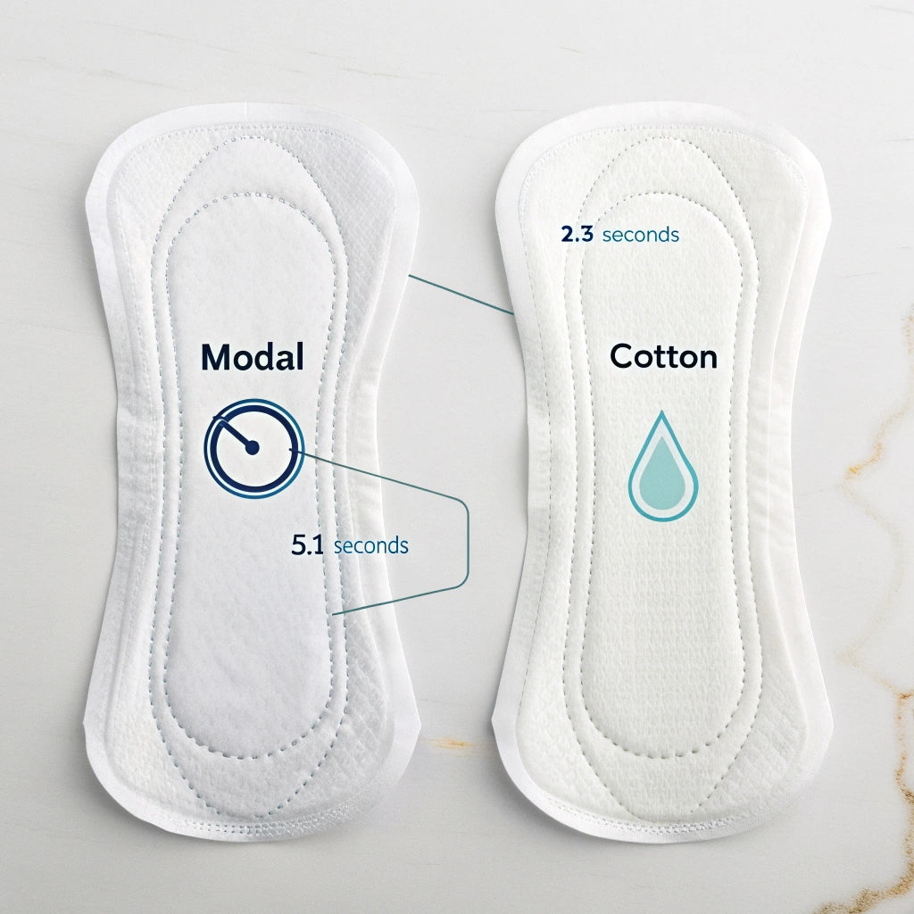 Modal vs. Traditional Pads: A Lab-Tested Breakdown for Discerning Wome